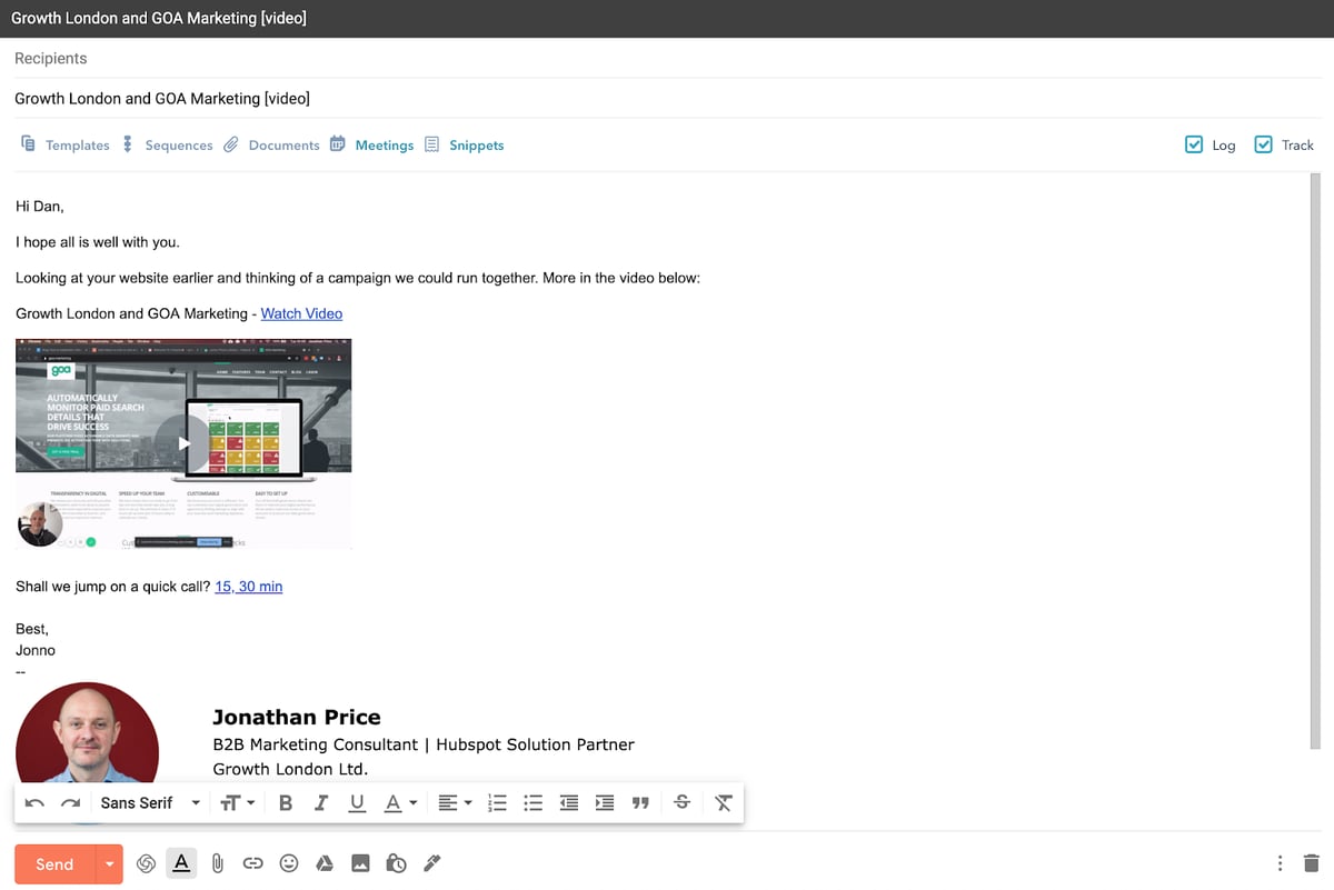 How to implement video in B2B sales outreach